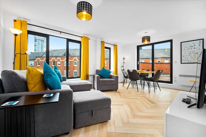 Ideal For Groups – Modern 2-bed Near Utilita Arena - Birmingham