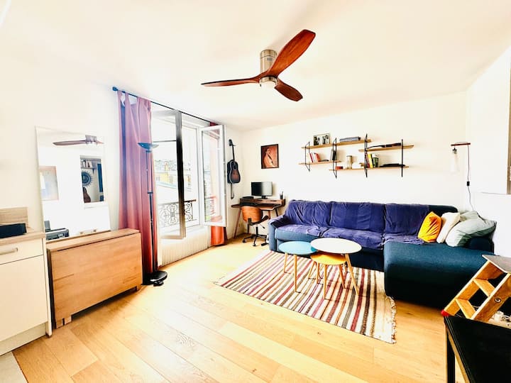 Appartement Rénové, 40m2, Quartier D'aligre - Cardinal Lemoine - Paris