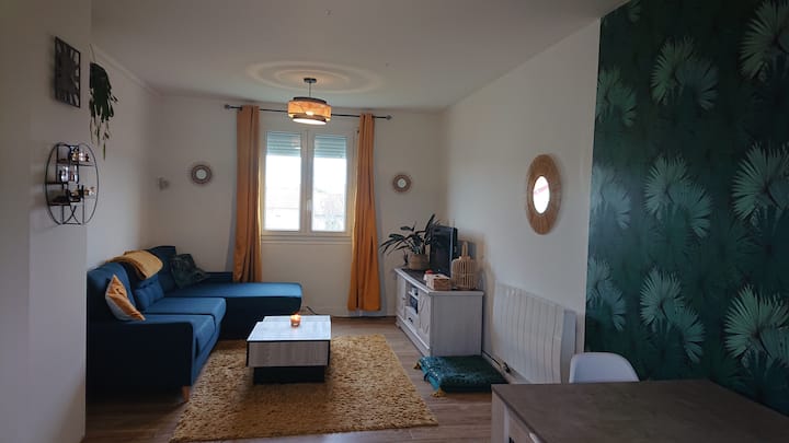 Appartement 65m2 ,2 Chambres ,Jardin Rochefort . - Rochefort, France
