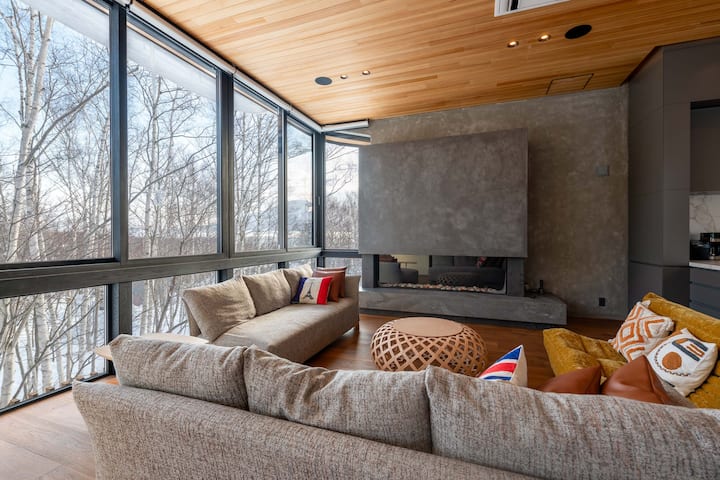Yuzen<悠然> Luxury 6br Chalet Hirafu, Niseko - Niseko