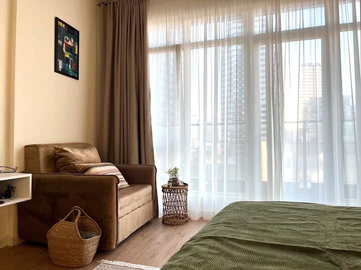 Tropical Studio | Pool & Parking - Batumi