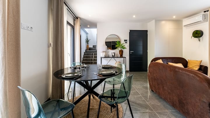 La Maison Coquelicot :  Spacieuse/cosy /Climatisée - Dijon