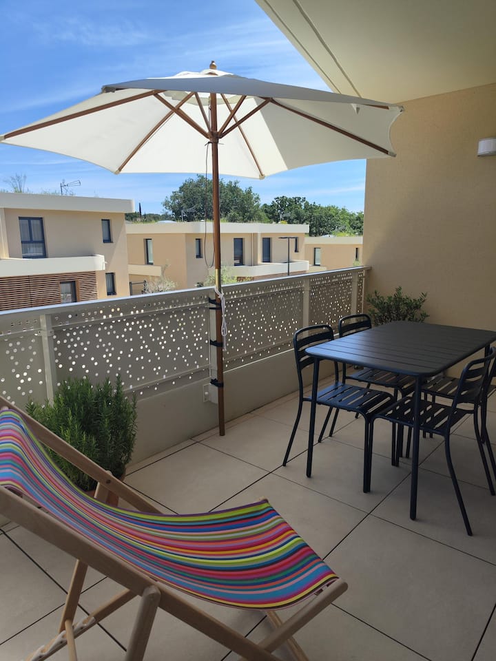 Ravissant T2 Neuf  Au Calme Terrasse Proche Plages - Saint-Mandrier-sur-Mer