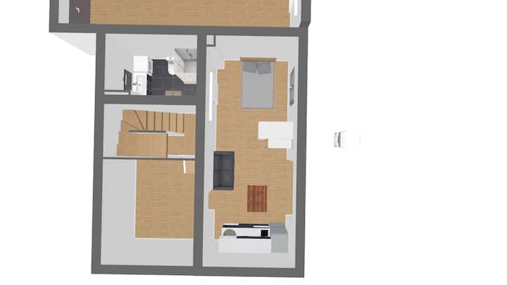 Appartement 25m²+50m²exterieur - Valence, France