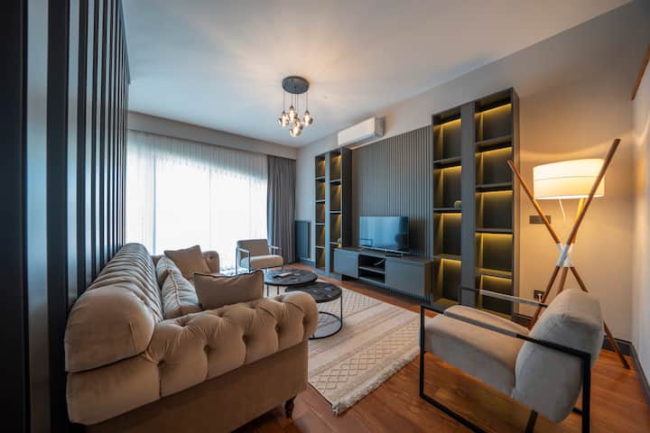Chic 2 Br Duplex Apt In Beyoğlu; Pool, Spa, Garage - İstanbul