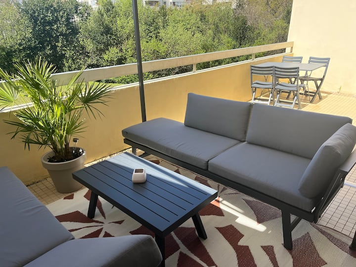 Terrasse, 10 Min à Pied Plage - Bidart