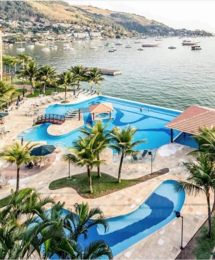 Apartamento Bela Vista Mar E Piscina - Angra dos Reis