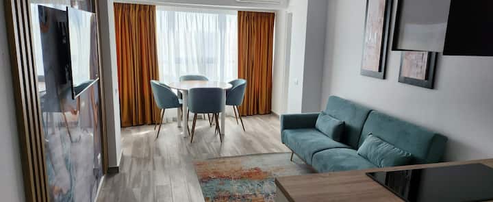 Aphrodite Olimp: Luxury Apartment, Sea View & Pool - Costinești