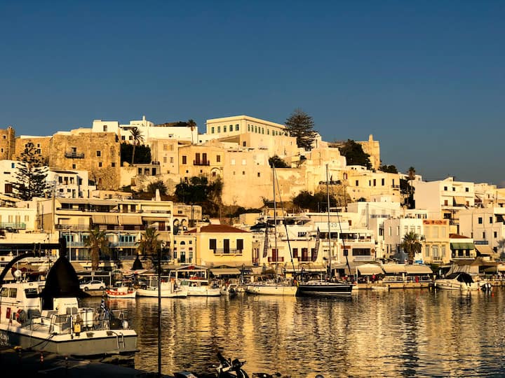 Naxos Port Central Apartment 3 Min To The Beach - Naxos