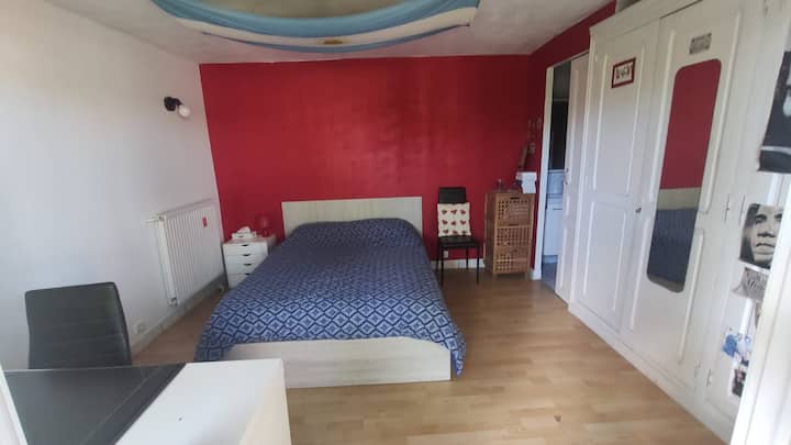 Chambre 1 En Rez-de-jardin - Angers