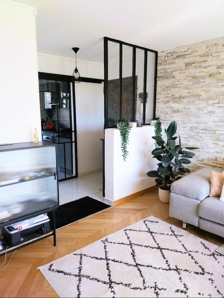 Bel Appartement T4, 2 Chambres - 馬賽