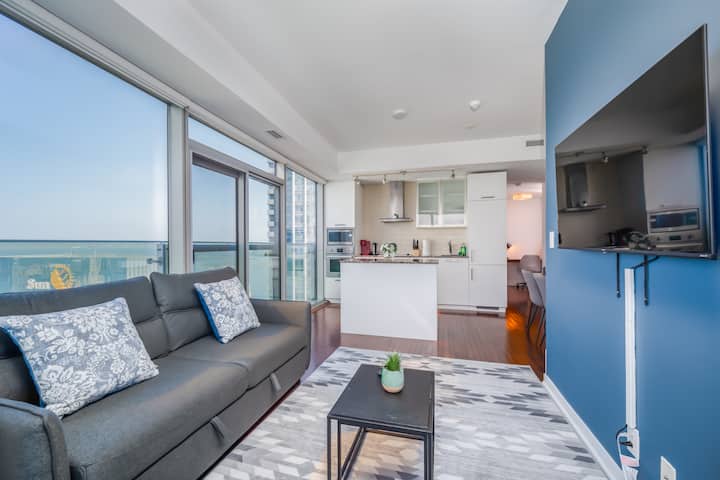 50% Off Monthly Discount! 50th Floor 2br Downtown - Mississauga