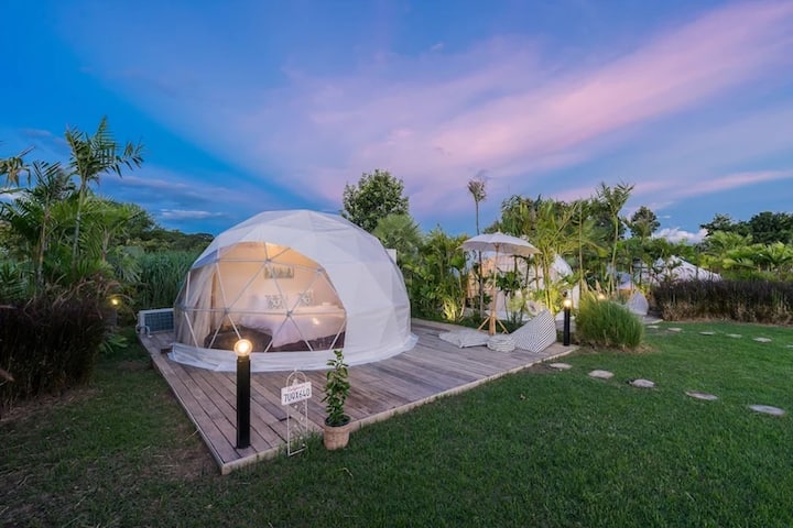 #3 Ultimate Relaxation With Stylish Glamping Dome - Kanchanaburi