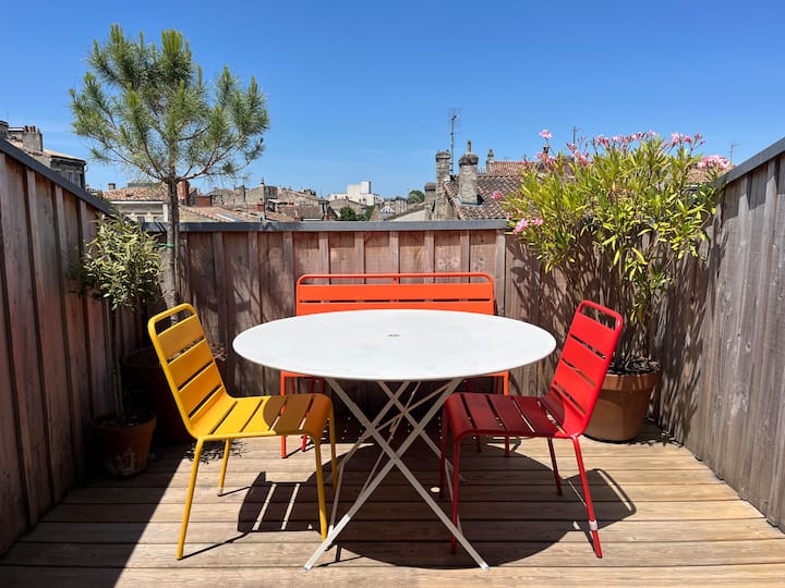 Appartement Terrasse Bordeaux Centre - Bordeaux