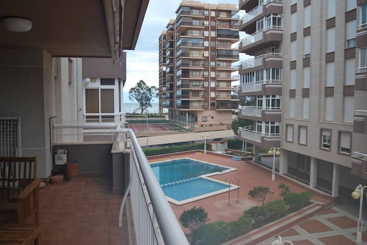 Apartamento En 2ª Línea De Playa (Viena) - Benicàssim