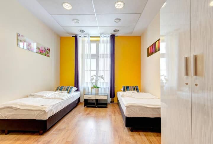 3 City Hostel Pokój 2-osobowy Ze Wspólną łAzienką - Gdańsk