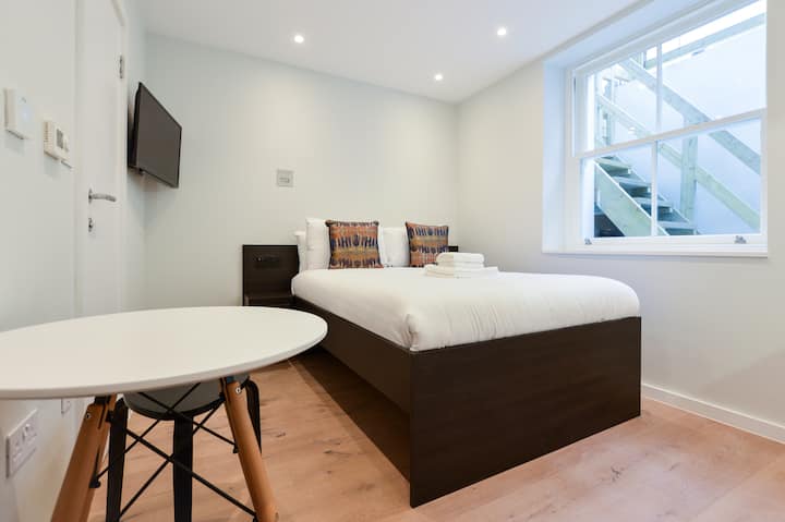 Lower Ground Floor Studio Apartment In Fitzrovia - 런던