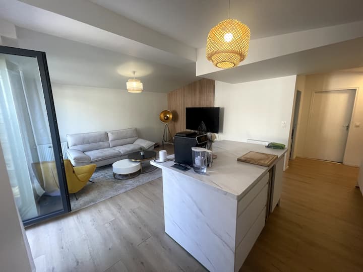 Spacious Appt 70m2 +Terrasse + Parking - Ivry-sur-Seine