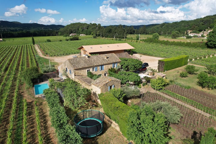 Superbe Gite Dans Mas En Pierre - Goudargues