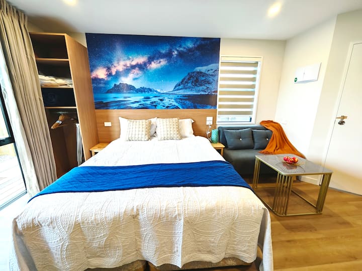 New Warm Comfy 1 Bedroom Studio/kingbed Unit1 - Lake Tekapo