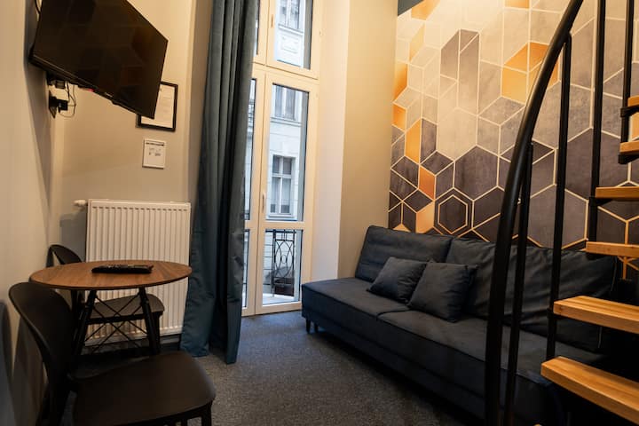 Studio Dwupoziomowe Z Balkonem - Łódź