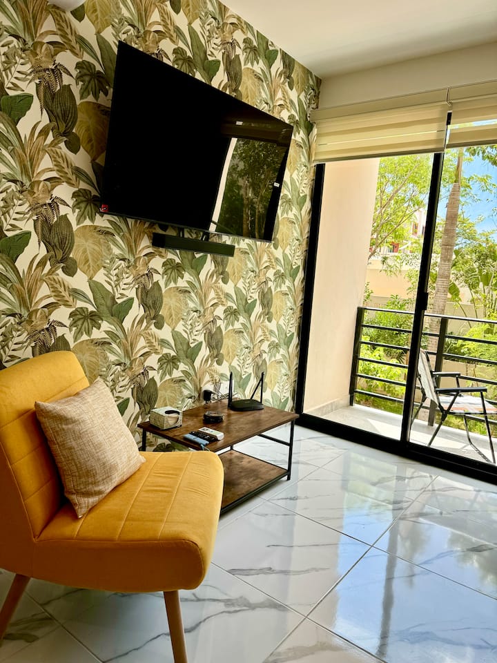 Om02 Hermoso Departamento 2 Habitaciones En Cancún - Cancún