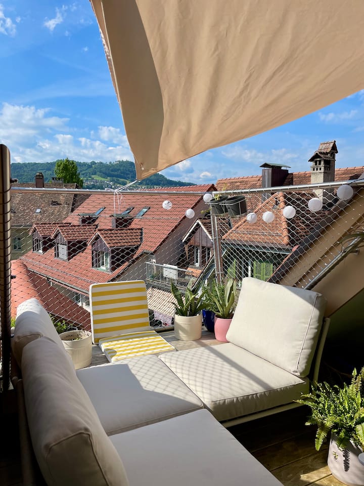 Sonnige 4-zi-duplex-whg An Aare - Bern