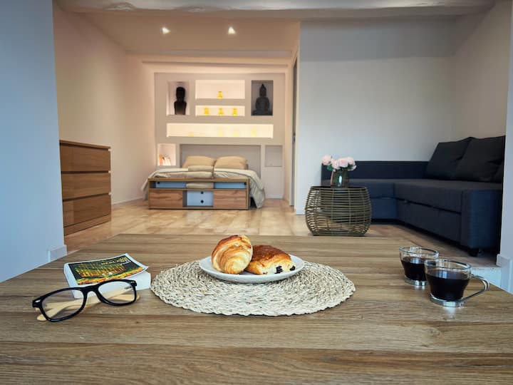 2 Pièces Ouvert Climatisé Jardin Vue St Paul - La Colle-sur-Loup