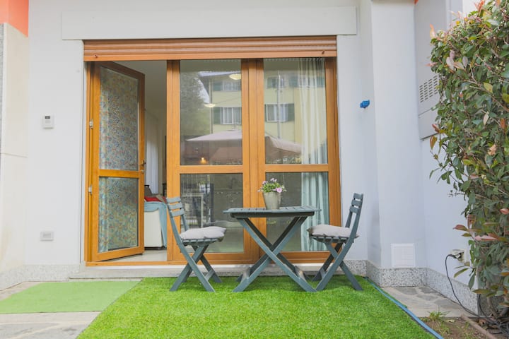 Casa Luminosa Con Giardino+parcheggio Privato - Caslano