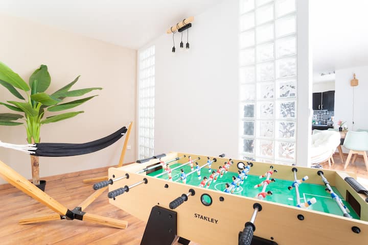 Sublime Appartement Proche De La Gare - Babyfoot - Douai