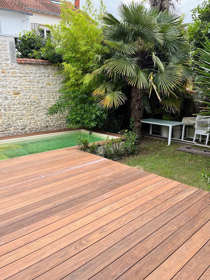 Splendide Maison Familiale Avec Piscine - La Rochelle