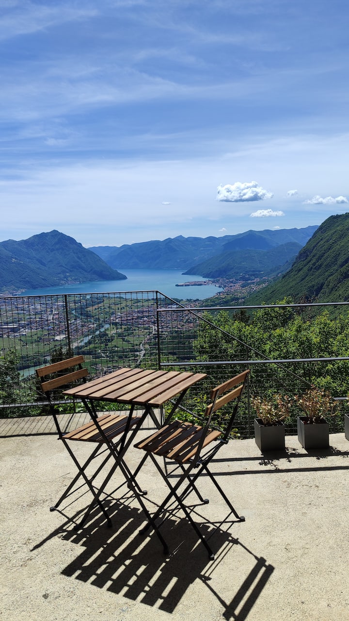 La Casa Di Cesare - Apt 3 (Monolocale) Vista Lago - Castione della Presolana