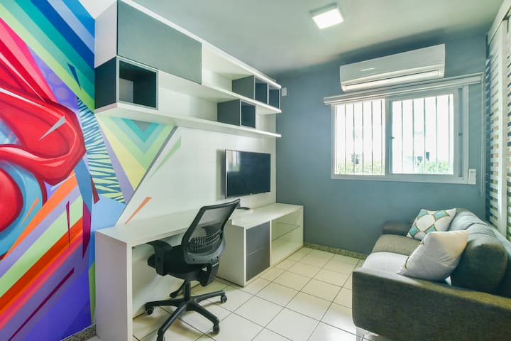 Studio61 - Moderno E Central - Brasília–Presidente Juscelino Kubitschek Airport (BSB)