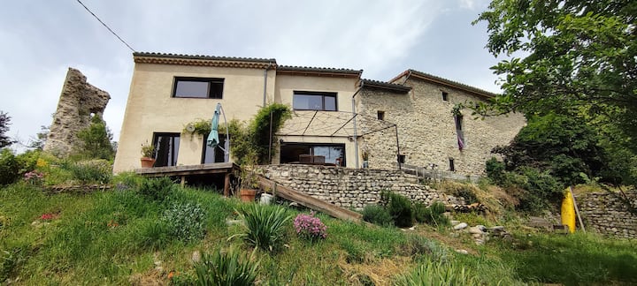 Maison Au Calme Au Vieux Village - Saillans