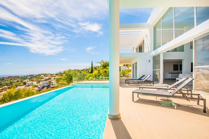 Exclusive Villa Mairena Private Pool Bbq & Views - Marbella