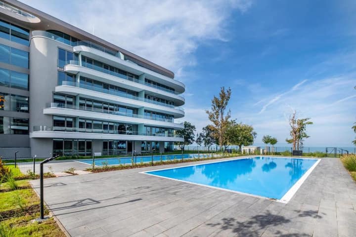 Myflat Wave 36 Suite - Lake-view | Calm | Pool - Siófok