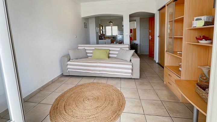 Le Cocon Des Sablettes/studio/terrasse/wifi/clim - Fréjus