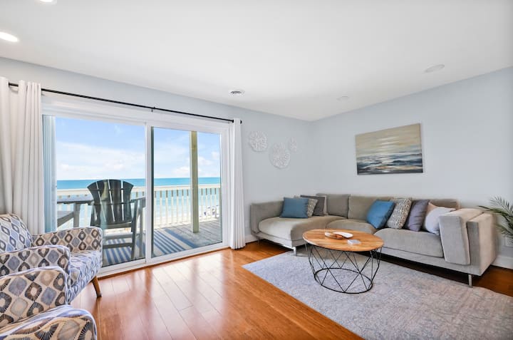 Oceanfront 3br - Pool, Indoor Pool, Hot Tub & More - Kure Beach, NC