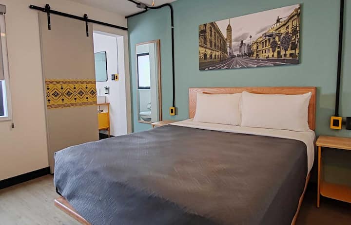 Comoda Habitación Privada En La Col. Roma Nte. - Mexico City