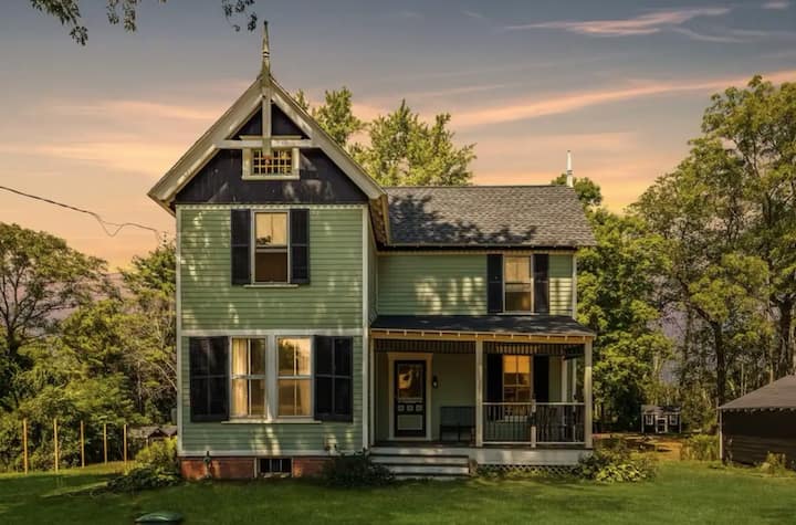 Winter Charm | Historic Farmhouse | Pool - Hudson, NY