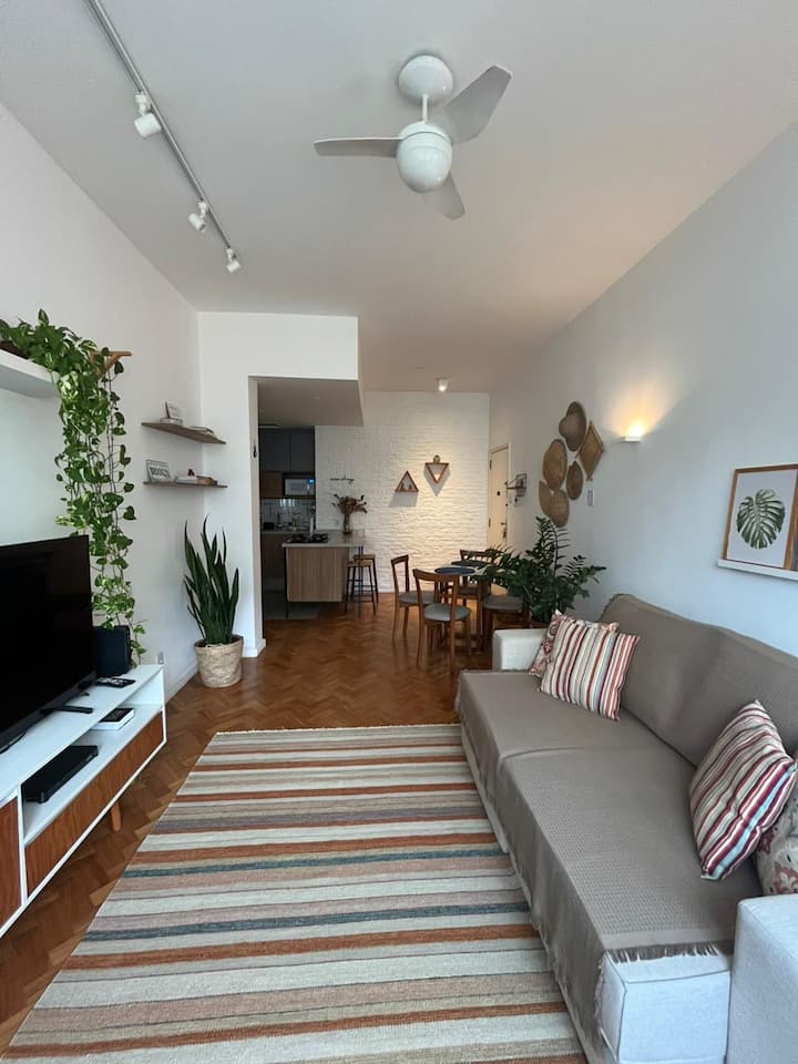 Flat Charmoso E Aconchegante Em Copacabana - Rio de Janeiro