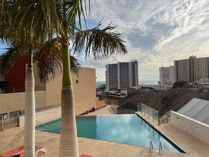 [Paraiso Retreat] Heated Pool +  Terrace + Parking - Tenerife