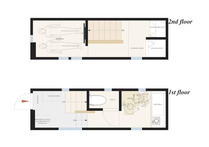 Tiny House In Tokyo | 8-min Walk | Wi-fi & Bikes - Maihama