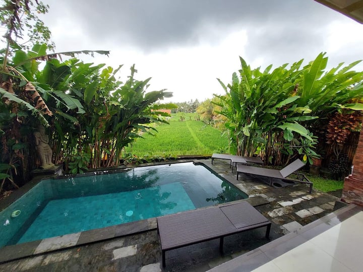 3br Villa With Pool & View + Walkable To Center - Ubud