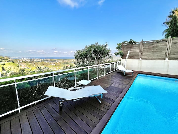 Villa Moderne - Belle Vue Mer - Mandelieu-la-Napoule