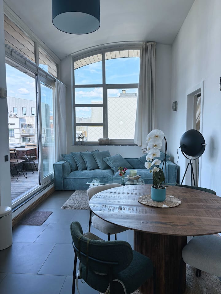 Penthouse In The City Center - Gand