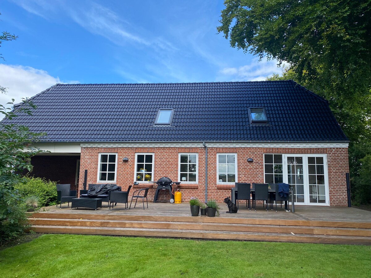 Family-friendly country house in Holsted with good views - Houses for ...