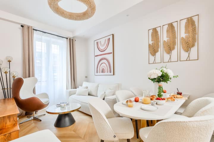 Luxurious Family Flat - Le Marais - With Ac - Porte de Saint-Ouen