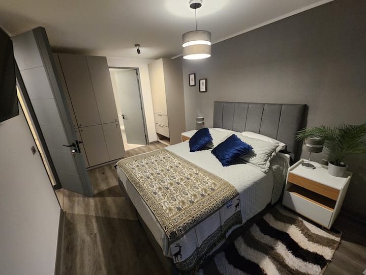 Departamento Con Vista Increible 1d+1b+ Parking - Providencia