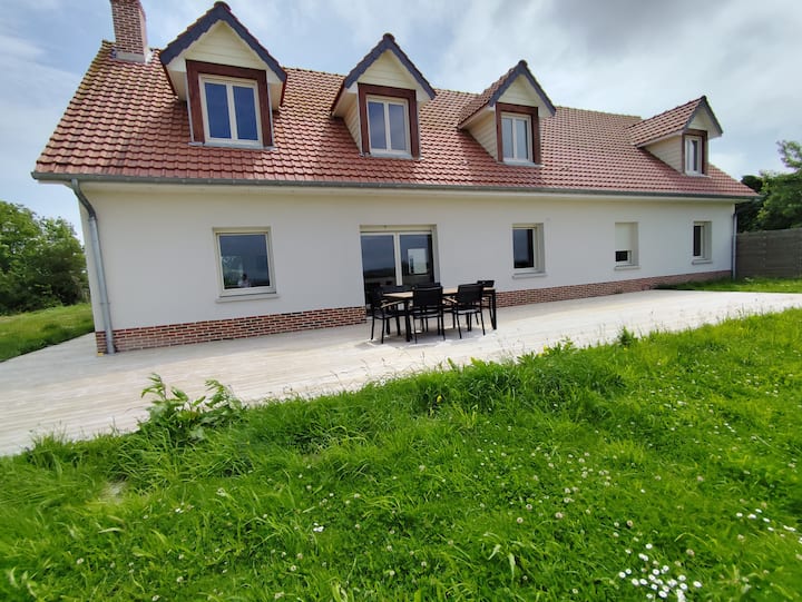 Deux Gîtes Mitoyens 14 Pers-piscine - Le Crotoy